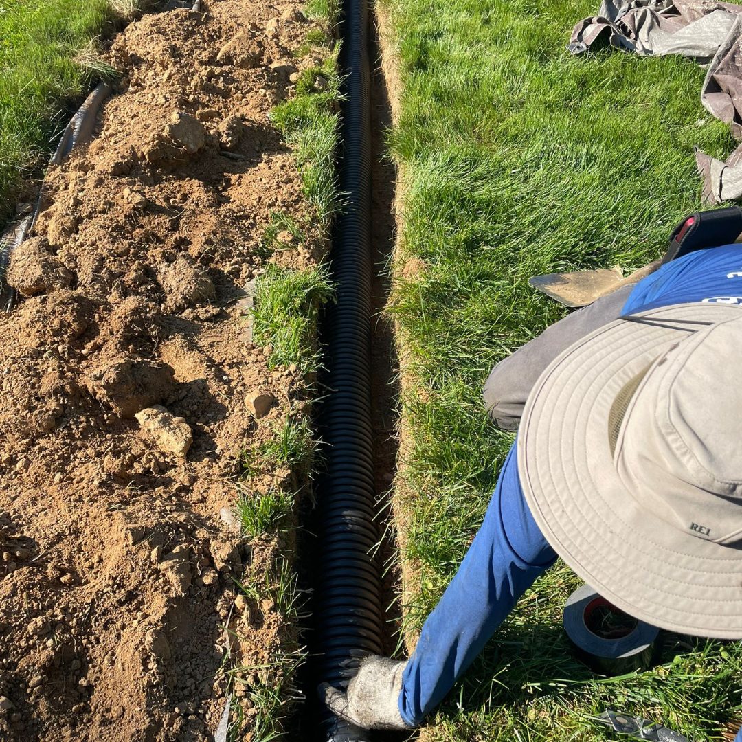 Yard Drainage Contractors in MD, DC, & VA | Expert Solutions | Blue ...